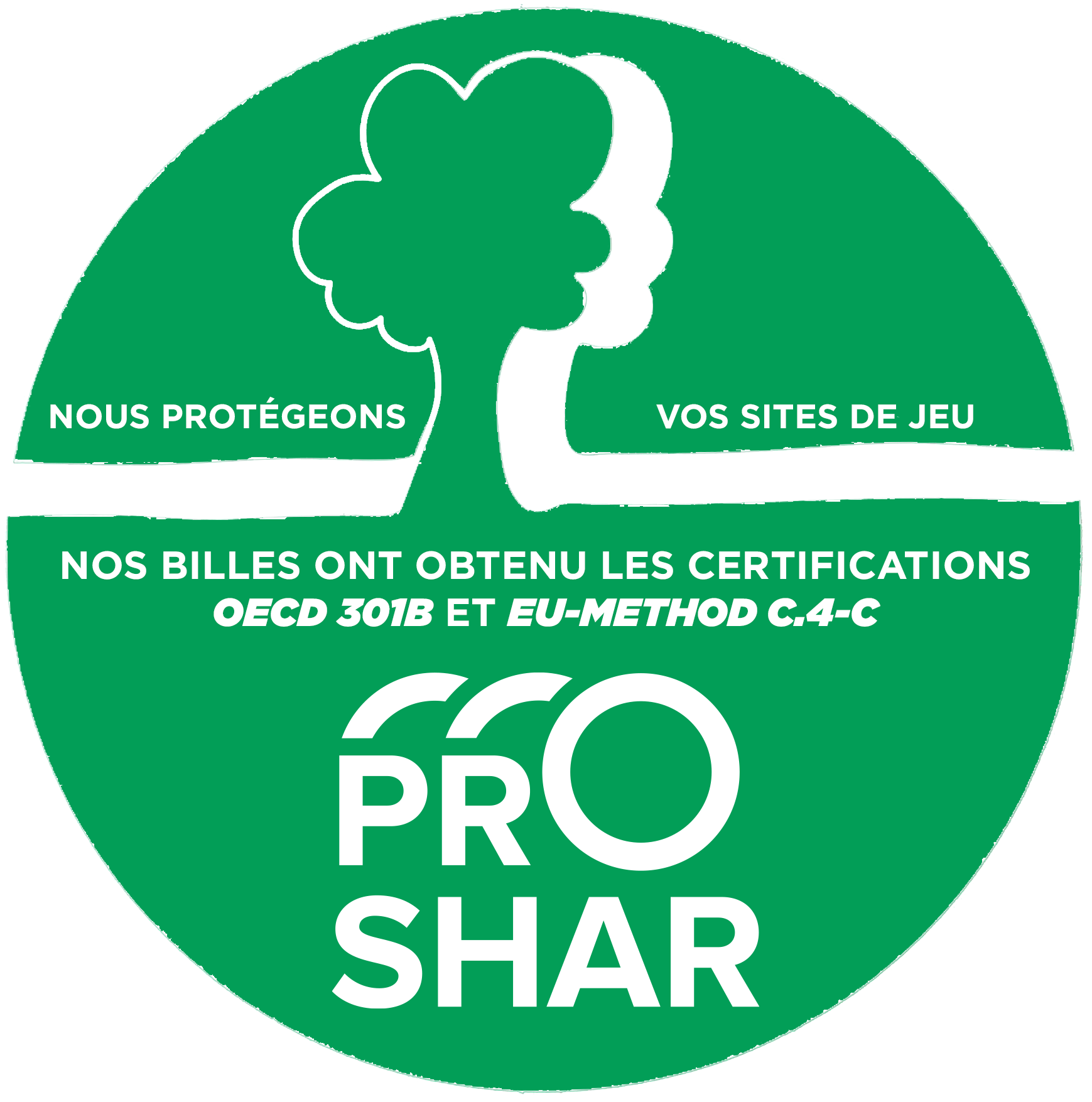 Pro Shar France – Une bille de paintball 100% PEG 100% biodégradable